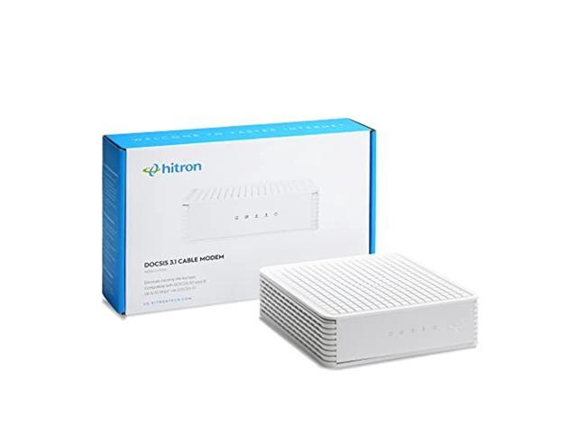 Hitron DOCSIS 3.1 Cable Modem (DOCSIS 3.1 Modem), 6 Gbps Max Speed ...