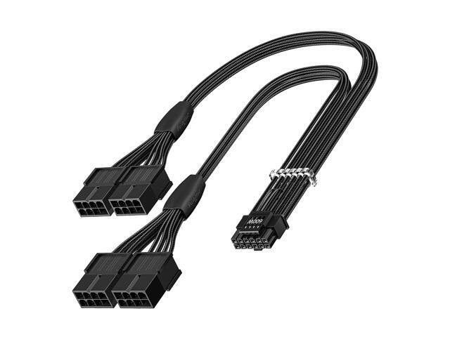 BUCIER 16pin GPU Cable to 4X 8 Pin Pcie Extension - PCI-e 5.0 12VHPWR ...