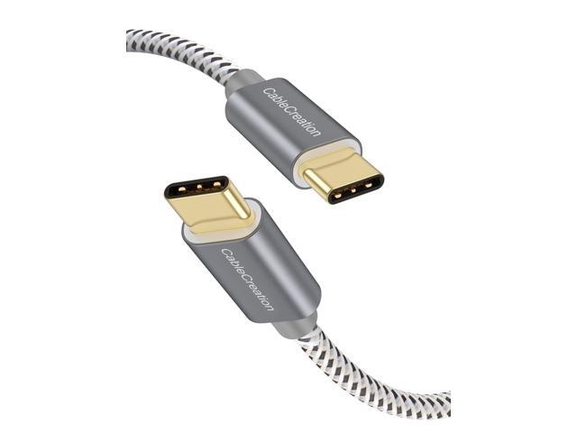 100W Short USB C to USB C 3.1 Gen 2 Cable 10Gbps, 4K Video Output ...