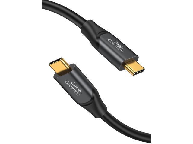 100W USB C to C Cable 1FT, 10Gbps USB 3.2 Gen2 Data Cable, Fast ...