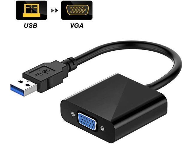 USB 3.0 to VGA Adapter for Windows, USB 3.0 Multi Monitor Display, Work ...
