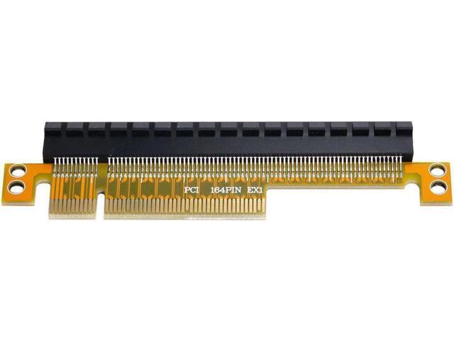 PCI-E Express 8x to 16x Extender Converter Riser Card Adapter Male to ...