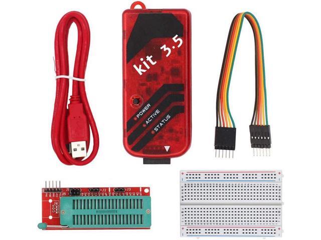 PIC Programming Kit PICKIT3/3.5 Compatible PIC Microcontroller Programmer and in-Ciruit Debugger ...