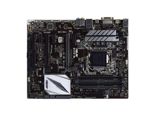 ASUS Z170-E LGA 1151 Intel Z170 Gaming Motherboard DDR4 64GB 3466 (OC ...