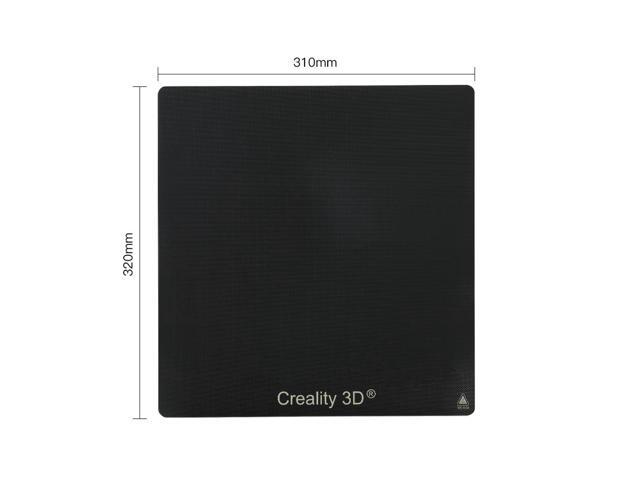 CREALITY 3D Black Tempered Glass Build Platform Plate 320X310X4mm For ...