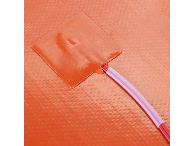 310*310MM Silicone Heater Pad 120V 750W silicone Heatbed with 3M ...