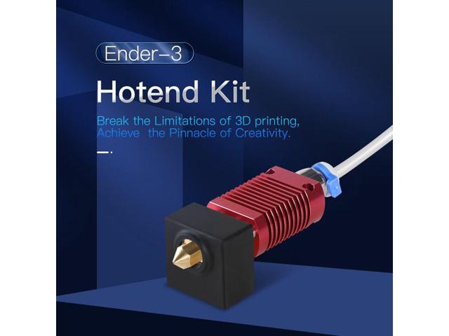 CREALITY 3D Assembled 1.75mm Extruder 0.4mm Nozzle Hotend kit Aluminum Heat Block For 3D Printer ...