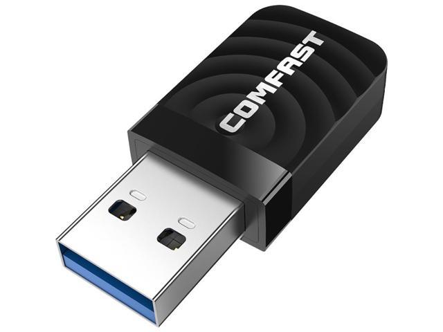 1300Mbps Wireless WIFI Adapter USB3.0 Dual-band 802.11b/g/n AC Antenna ...