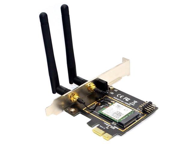 Dual band 2974Mbps Wifi 6 Intel AX200 PCIe Wireless Wifi Adapter 2.4G ...
