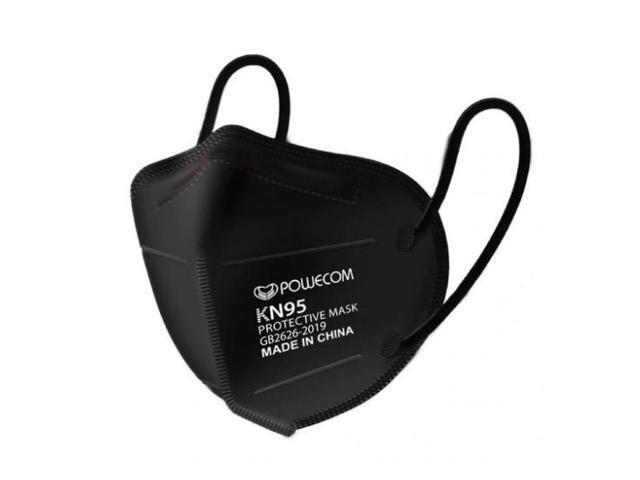 Powecom Black 10-Pack Face Mask (Appendix A Authorized Respirator ...