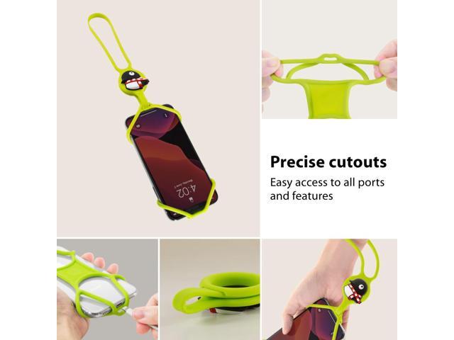 Bone Strap Phone Tie, Silicone Wrist Lanyard, Universal Cell Phone ...