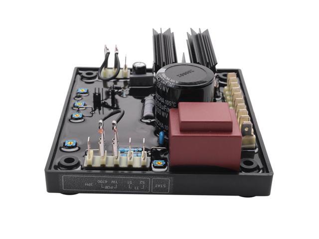 R438 Avr 95-480V Automatic Voltage Regulator Module For Brushless Generator Compatible With Arep ...