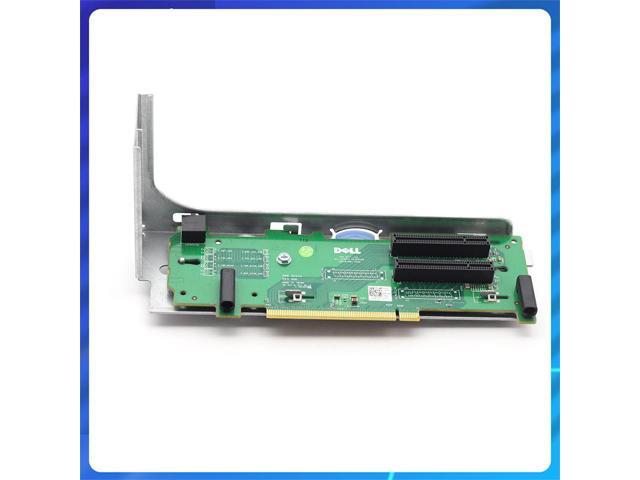 0MX843 MX843 PCI-E Riser Board with Cage Bracket FOR Dell PowerEdge ...
