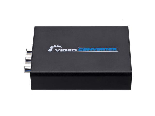 HDMI-compatible To 3RCA AV CVBS Composite and S-Video R/L Audio ...