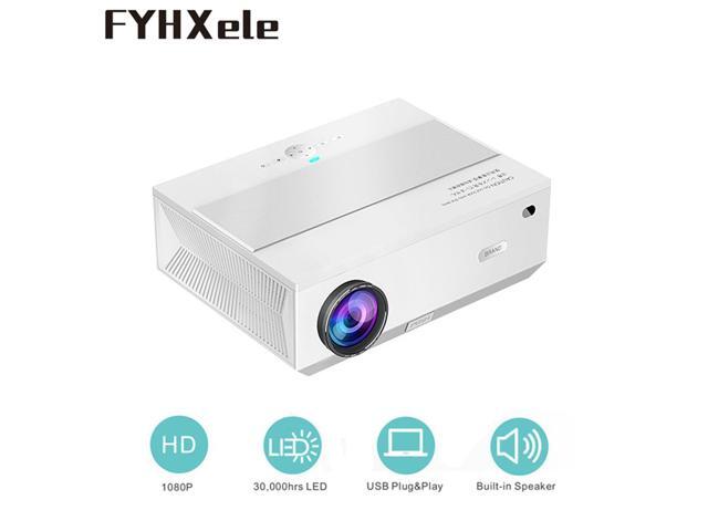 Projector 1080P Supports 4K Home Theater System LED Screen Beamer Auto ...