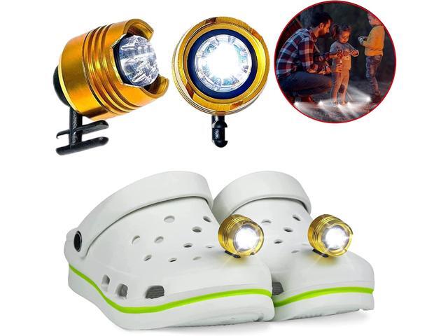 Headlights for Crocs 2pcs,Flashlights Attachment for Crocs,Light Up ...