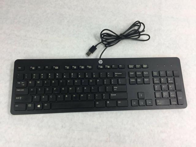 Refurbished: Hp Keyboard 803181-001 Usb Slim Kbar211 - Newegg.com
