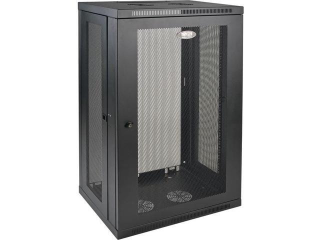 Tripp Lite 21U Low-Profile Switch-Depth Wall-Mount Rack Enclosure ...