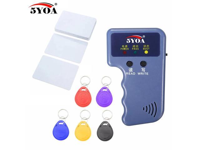 Handheld 125KHz EM4100 RFID Copier Writer Duplicator Programmer Reader ...