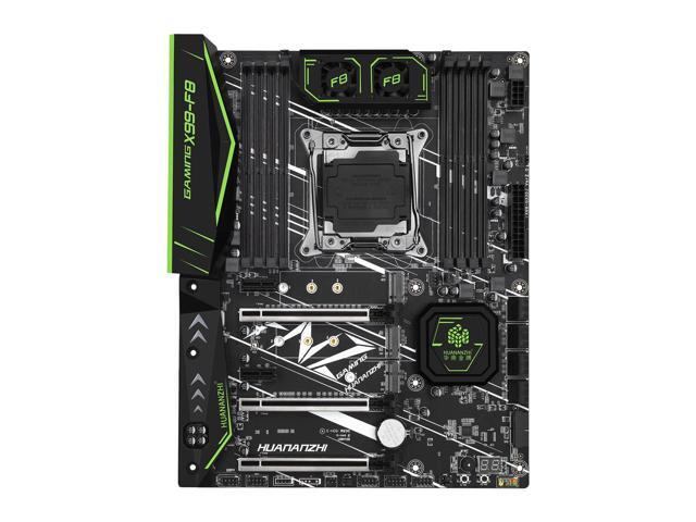 F8 X99 Motherboard Set with Intel XEON E5 2666 V3 2x8GB DDR4 2400 REG ...