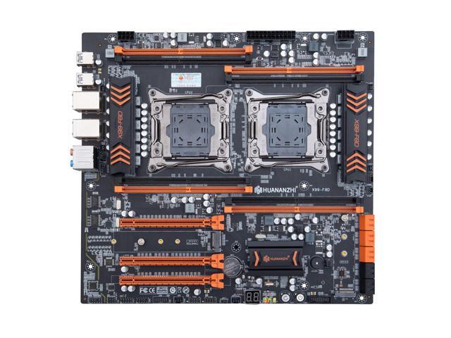 X99 F8D Motherboard Intel Dual CPU X99 LGA 2011-3 E5 V3 DDR4 RECC M.2 ...