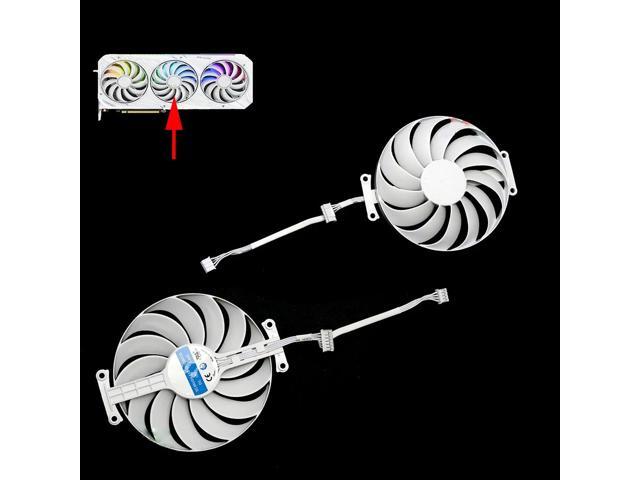 95MM for ASUS-ROG RTX3090 3080 Ti 3070 RX 6700 STRIX WHITE CF1010U12S ...