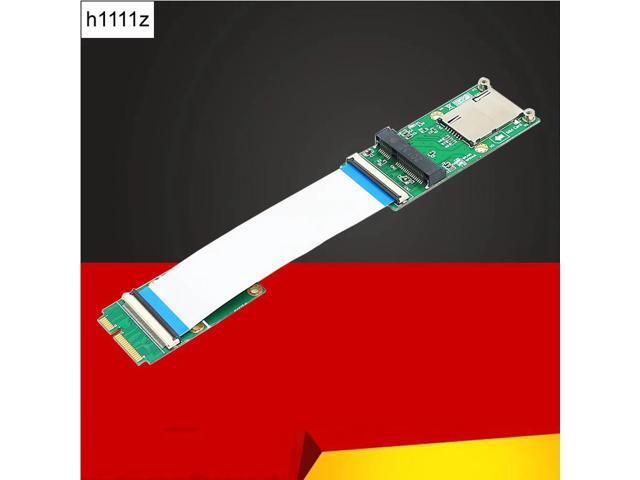 Mini PCI-E to Mini PCIE / mSATA Flexible Extender Riser Cable with SIM ...