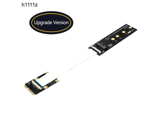 M.2 NVME SSD to Mini PCI-e Adapter Card Riser with FFC Cable for M.2 ...