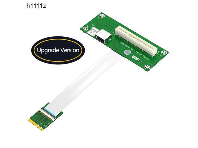 NGFF M.2 Key A/E to PCI Express X8 USB 2.0 Riser Card 4Pin Power with ...