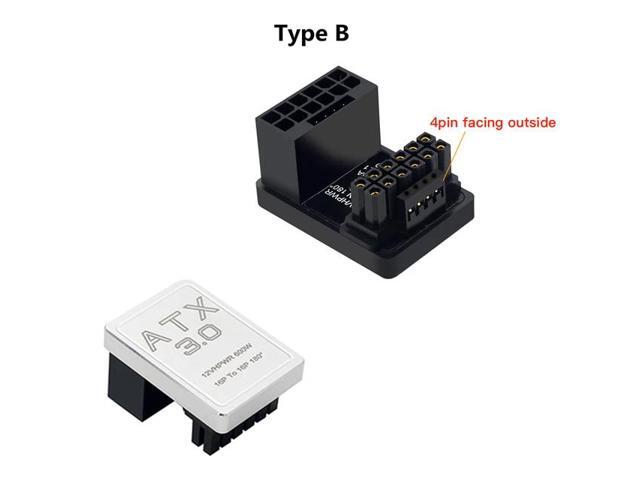 PCIe5.0 Graphics Card ATX3.0 Power Adapter 12VHPWR 12+4 16Pin 600W ...