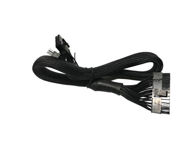 SMUGDESK 24" (24-Inch) ATX 24-Pin to 18-Pin + 10-Pin Extension Modular ...