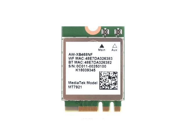 Wi-Fi 6 MediaTek MT7921k MT7921 wifi 6 1800M Bluetooth 5.2 wireless ...