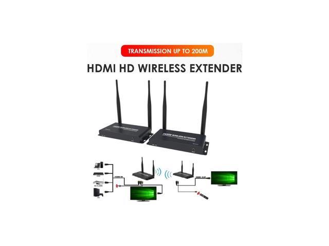 (1 SENDER and 1 RECEIVER kit) Up to 656Ft Wireless 1080P 60Hz Video ...