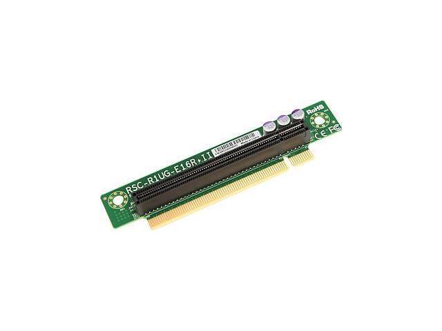 RSC-R1UG-E16R+II 1U GPU Right-Side Passive Riser Card - 1x PCI-E X16 ...
