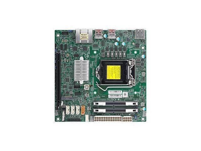 X12SCV-W Motherboard Mini-ITX Single Socket LGA-1200 For Xeon W-1200 ...