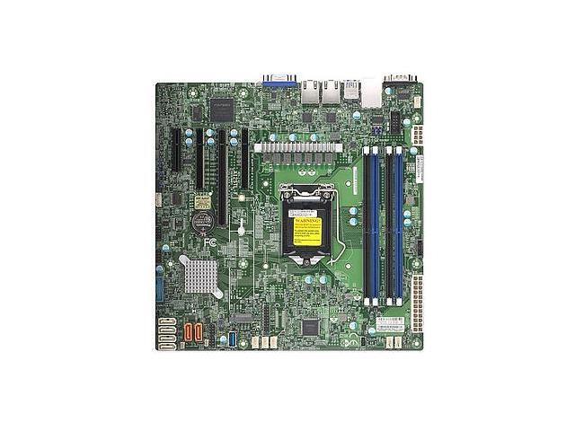X12STL-F Motherboard Micro-ATX Single Socket LGA-1200 (Socket H5) For ...