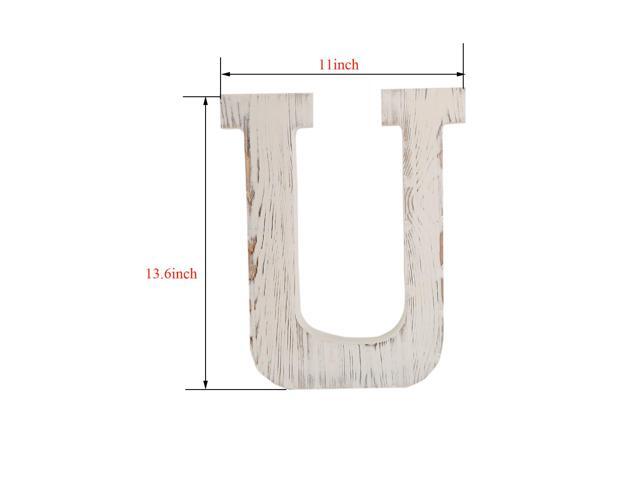 Wooden Letters Extra Large Wood Letters Unfinished Letter Signs Decor ...