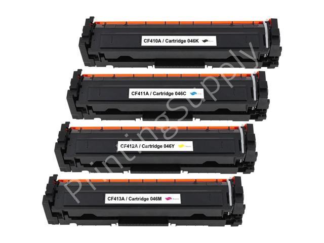 4 Pack New Black Cyan Magenta Yellow Toner Cartridge For HP 410A CF410A ...