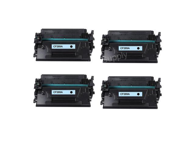 4-Pack Black Toner Cartridge with Chip for HP 89A (CF289A) Compatible ...