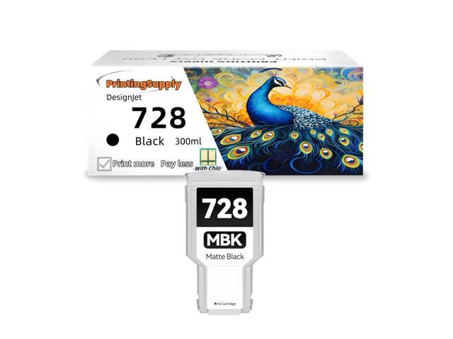 1 Pack 728 Black Compatible Ink Cartridge Fits to HP Ink Cartridge ...