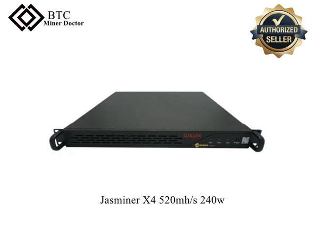 Used - Like New: Jasminer X4 1u Eth Asic Mute Miner Hashrate of 520mh/S with Lowest Consumption ...