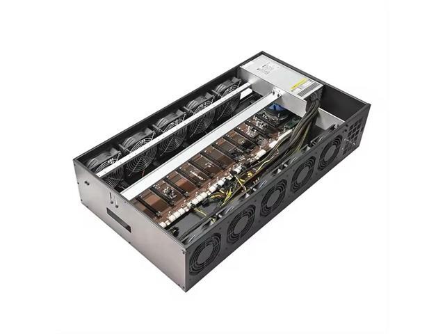 12-card Desktop PC Computer rtx 3090 Graphic Cards 12 GPU case Frame ...