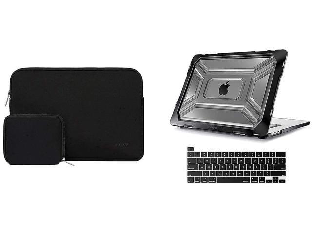 MOSISO Heavy Duty Plastic Hard Shell Case with TPU Bumper & Water ...