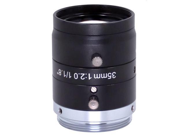 FA 35mm Machine Vision 1/1.8" Fixed Focus Lens Industrial Camera C ...