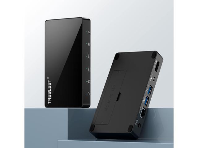 Mini Portable Thunderbolt 3 Dock 8-in-1 with NVMe Slot(Up to 2800Mbps ...