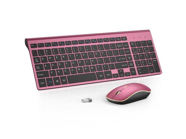 Wireless Keyboard Mouse Combo,J JOYACCESS 2.4G Compact and Ultra Slim ...