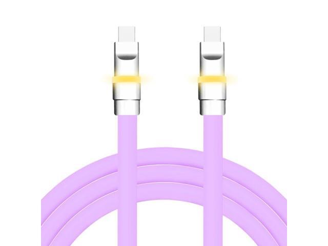 chubbycable Neon Chubby - Fast Charge Cable with Smart Light RGB Color ...
