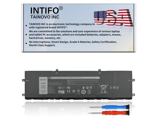INTIFO 87Wh DWVRR Laptop Battery Compatible with Dell Alienware X15 R1 ...