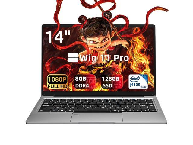 Rumtuk 14" Gray Laptop-Win 11 Pro/Office 2019, FHD IPS, 6G RAM, Celeron ...