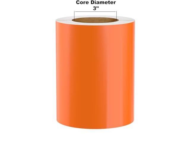 (On Sale) Kingston Premium Vinyl Label Tape, Orange, 7" x 150' on 3 ...